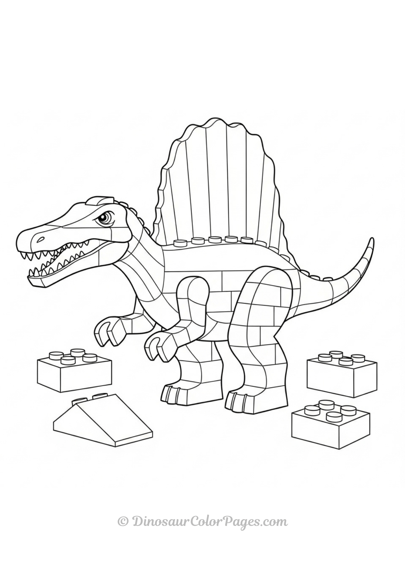 20 Spinosaurus Coloring Pages | Free PNGs & Printable PDF